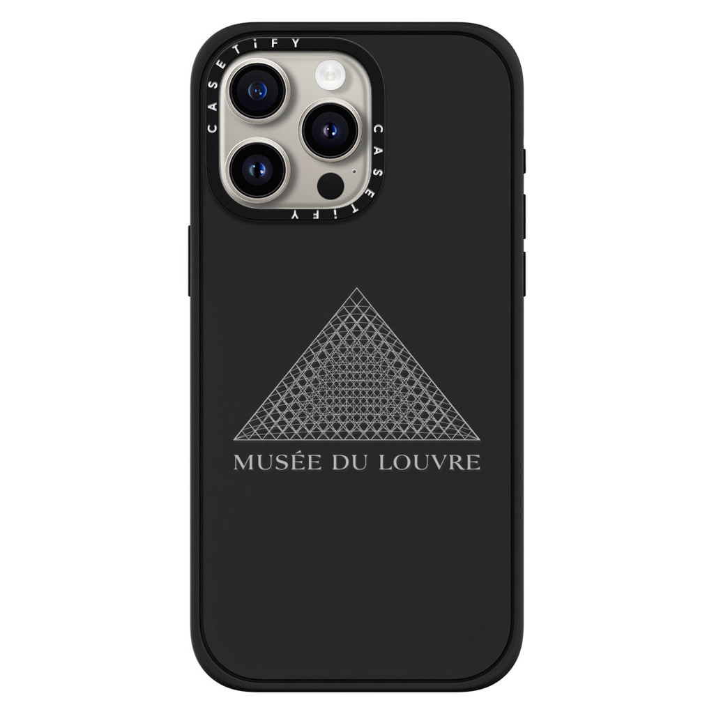 CASETiFY Case | Louvre Pyramide Inversée du Matte Black | Shopee Singapore