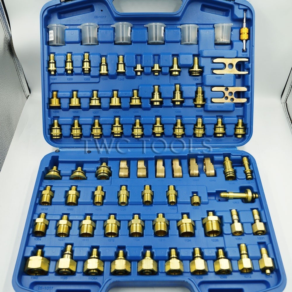 Air Conditioner Leak Check Set Including Japanese Cars 75 Pieces Blue ...