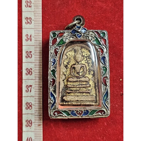 Phra Somdej Wat Rakang Big Print Mixed With Gold With Silver Frame ...