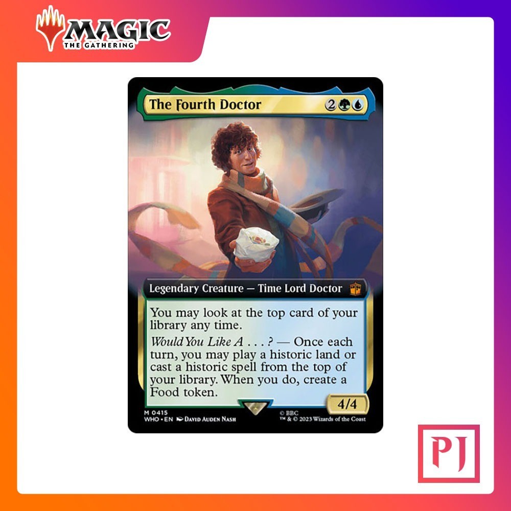 [MTG] the Fourth Doctor (Extended Art) [WHO] [MULTI] [MYTHIC] [NORMAL ...