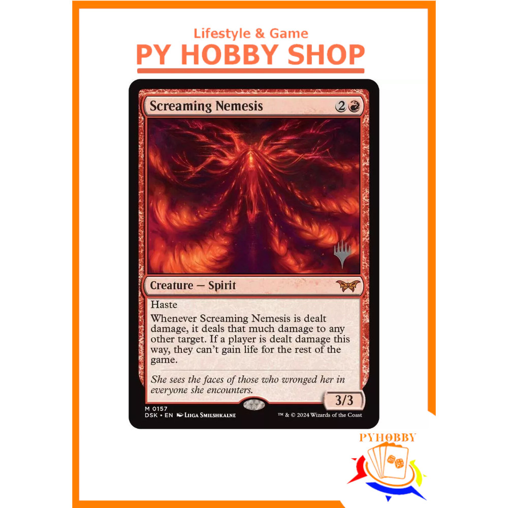 [MTG] Promo Pack: Screaming Nemesis (Promo Pack) | Shopee Singapore