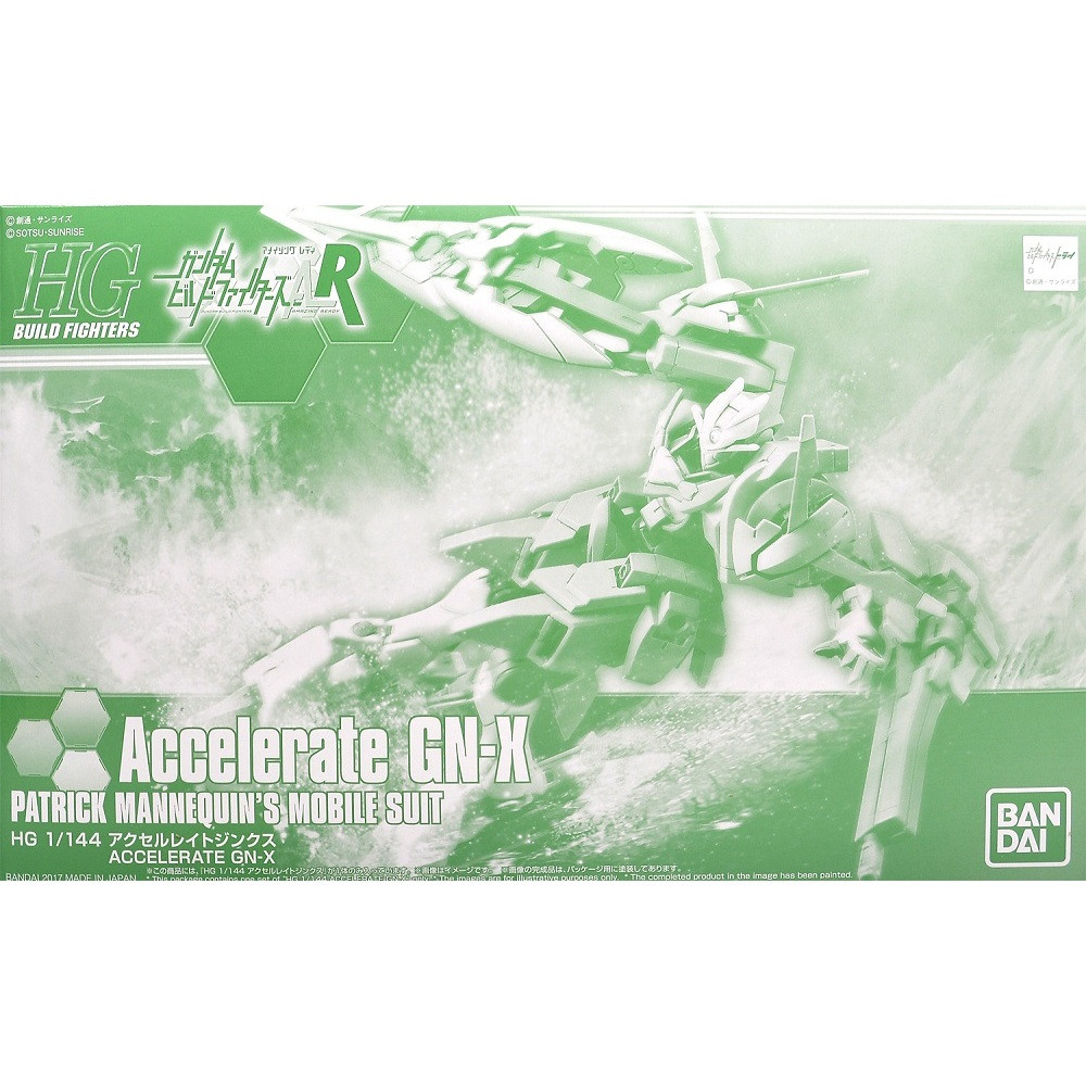 HG 1/144 Accelerate GN-X | Shopee Singapore