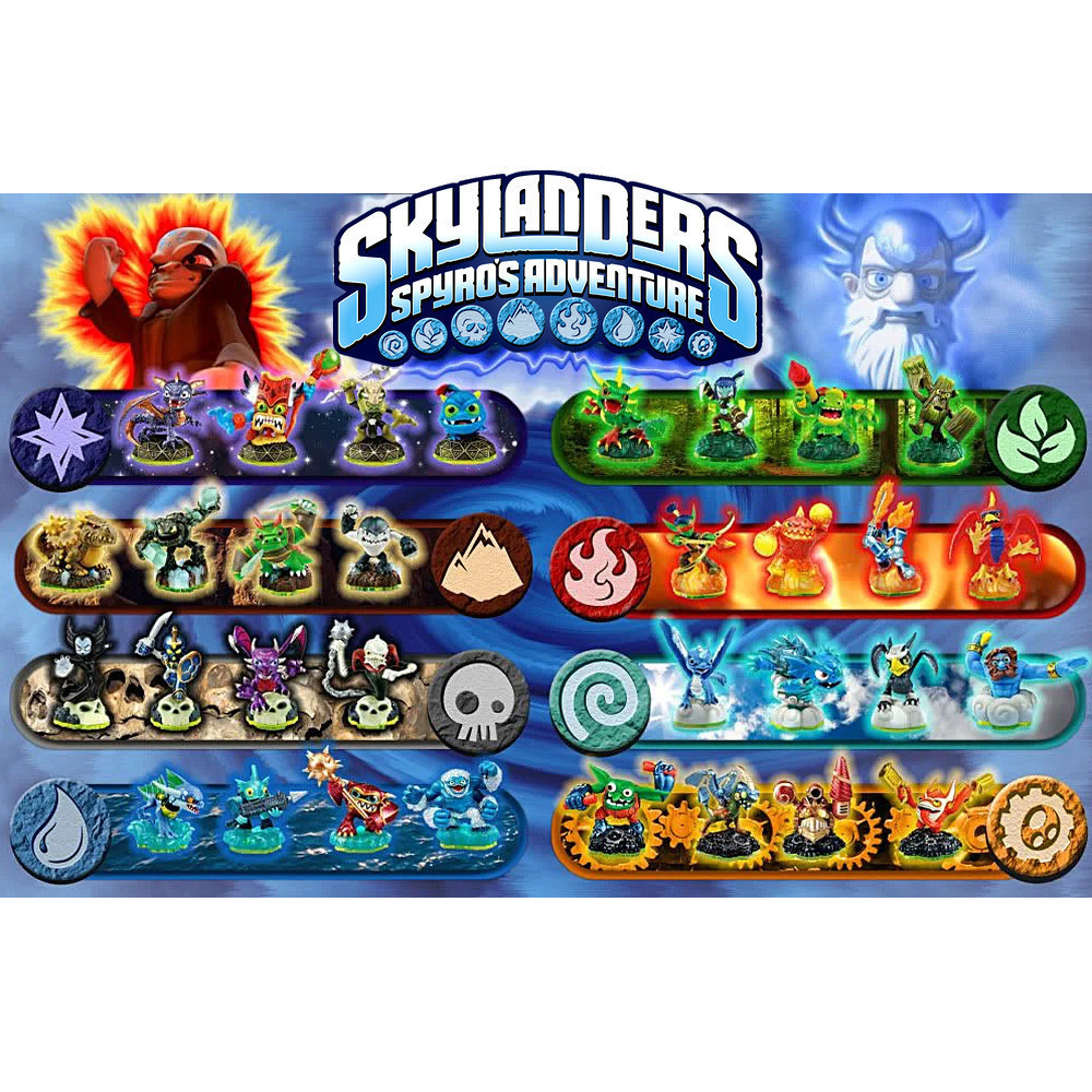 Skylanders Spyro's Adventure/- Figures | Shopee Singapore