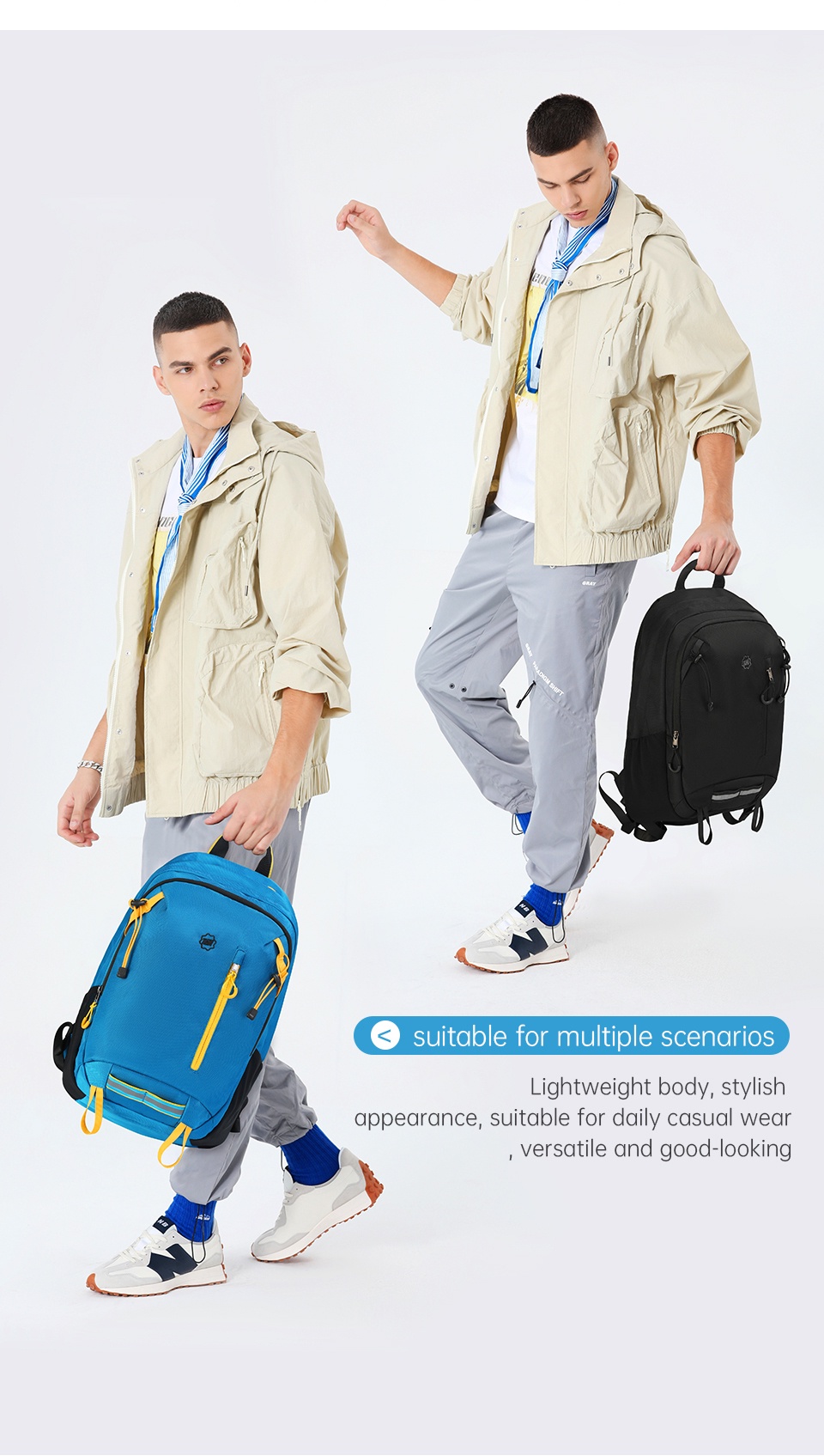 Tigernu 9280 Large Capacity Lightweight Backpack Waterproof Travel Bag ...