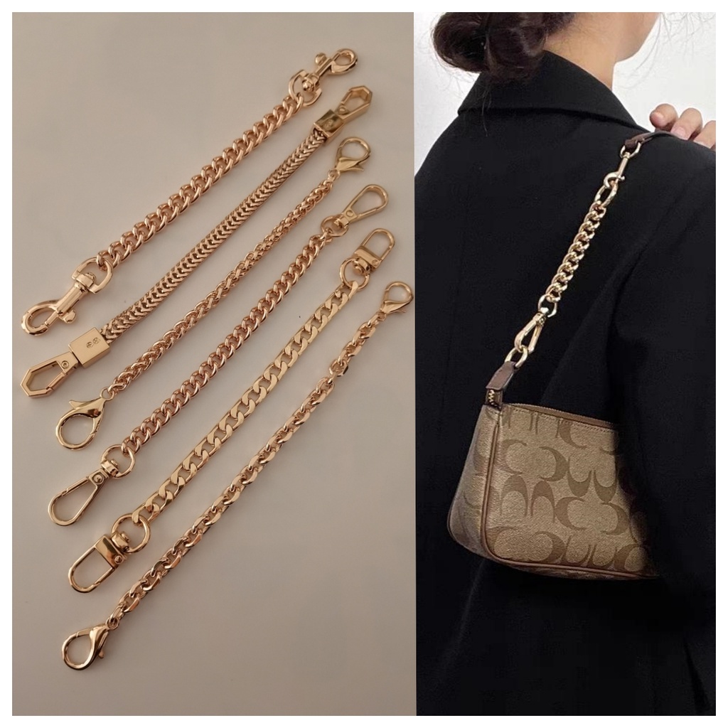 Bag Gold Chain Metal Extension Shoulder Strap Transformation Decorative ...