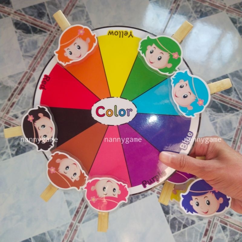 Color Matching Game Teaching Aids Early Education (Kindergarten ...
