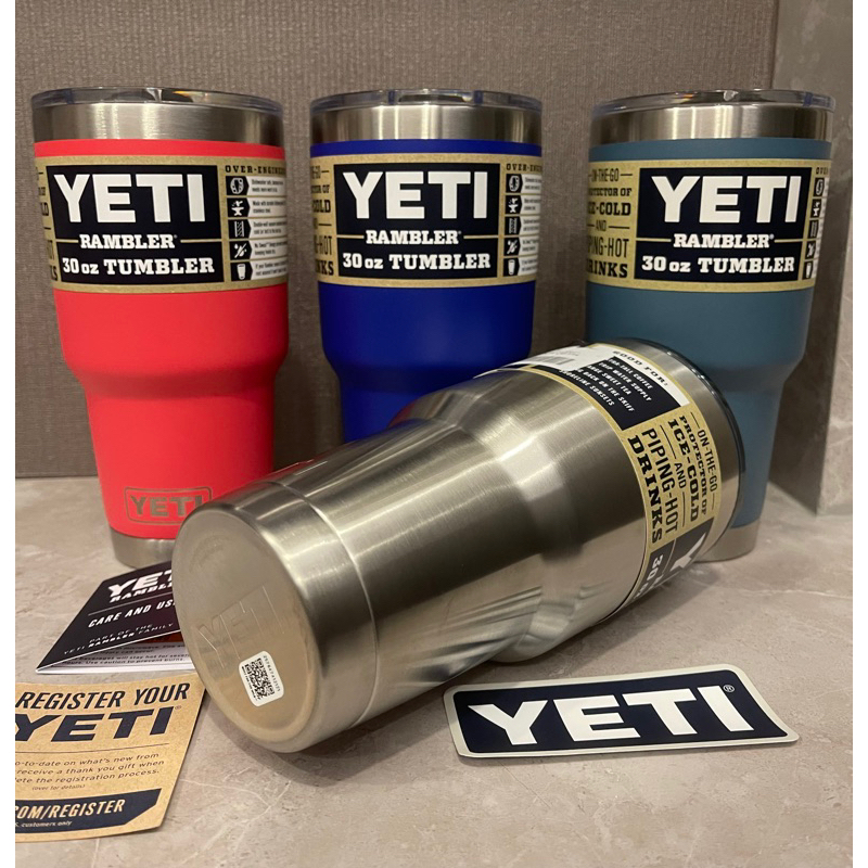 Yeti Rambler Glass 30oz Tumbler 1 Magnetic Slide Lid | Shopee Singapore