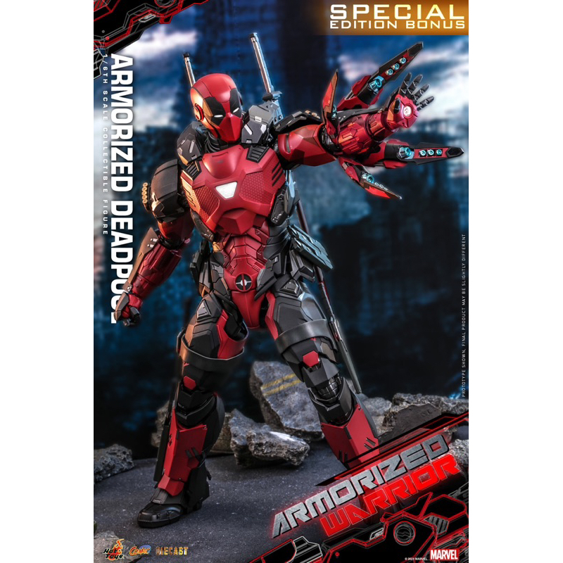 HOT TOYS CMS09D42 Armored WARRIOR DEADPOOL SPECIAL | Shopee Singapore