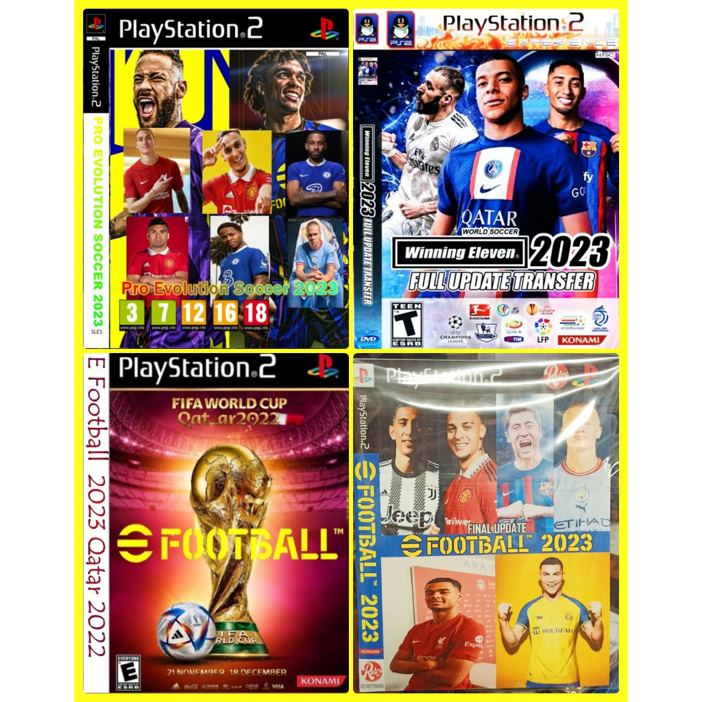 Pro evolution soccer 2023 And Winning 2023 Closed The Player Kicker PS2 ...