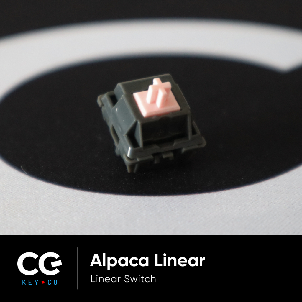 Alpaca Linear Switch Single-Stroke keyboard mechanical | Shopee Singapore