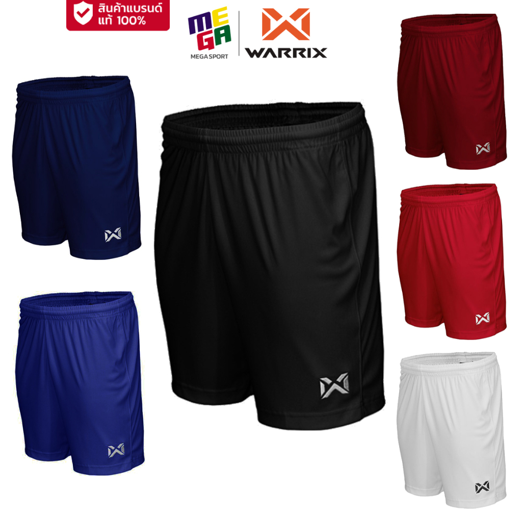 WARRIX Sports Shorts Football Embroidery Logo Elastic Waist With Rope Size S-7L WP-1509 FBA009 ...