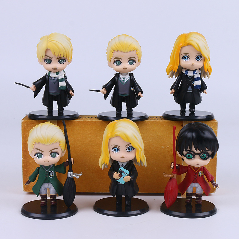 Harry potter Model Size 9-10cm Has 12 Types Separate Body And Set 6 ...