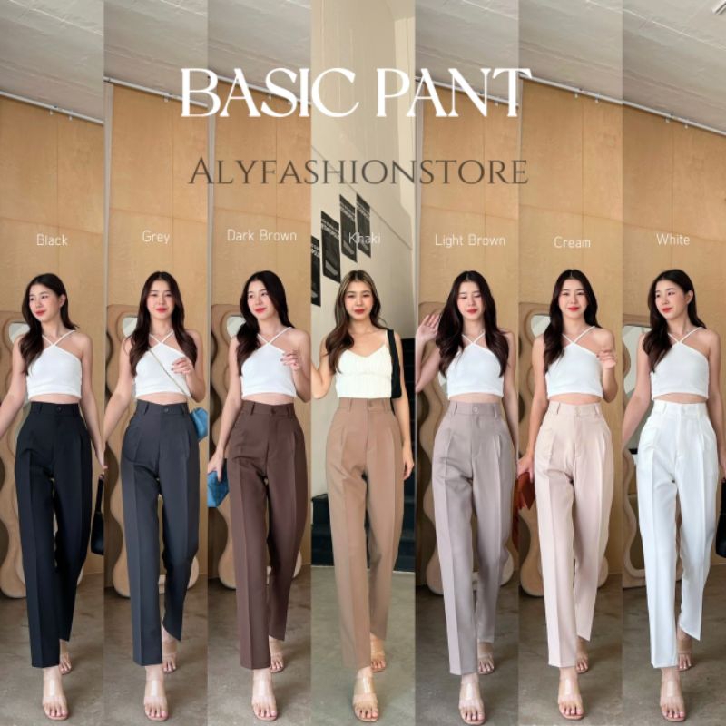 Basic Pant Classic Pants Small Size Long Legs Polite Fit. Can Be Worn ...