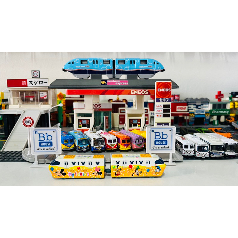 SET MODEL 1/64 TOMICA : TOKYO DISNEY RESORT COLLECTION MONORAIL ...