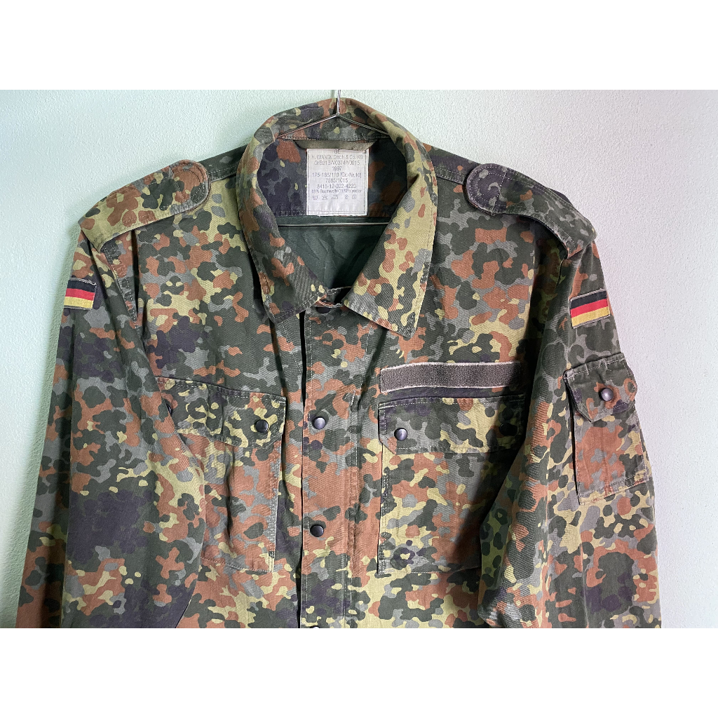 VTG GE H. WINNEN GMBH & CO German Army Military Field Jacket Flecktarn ...