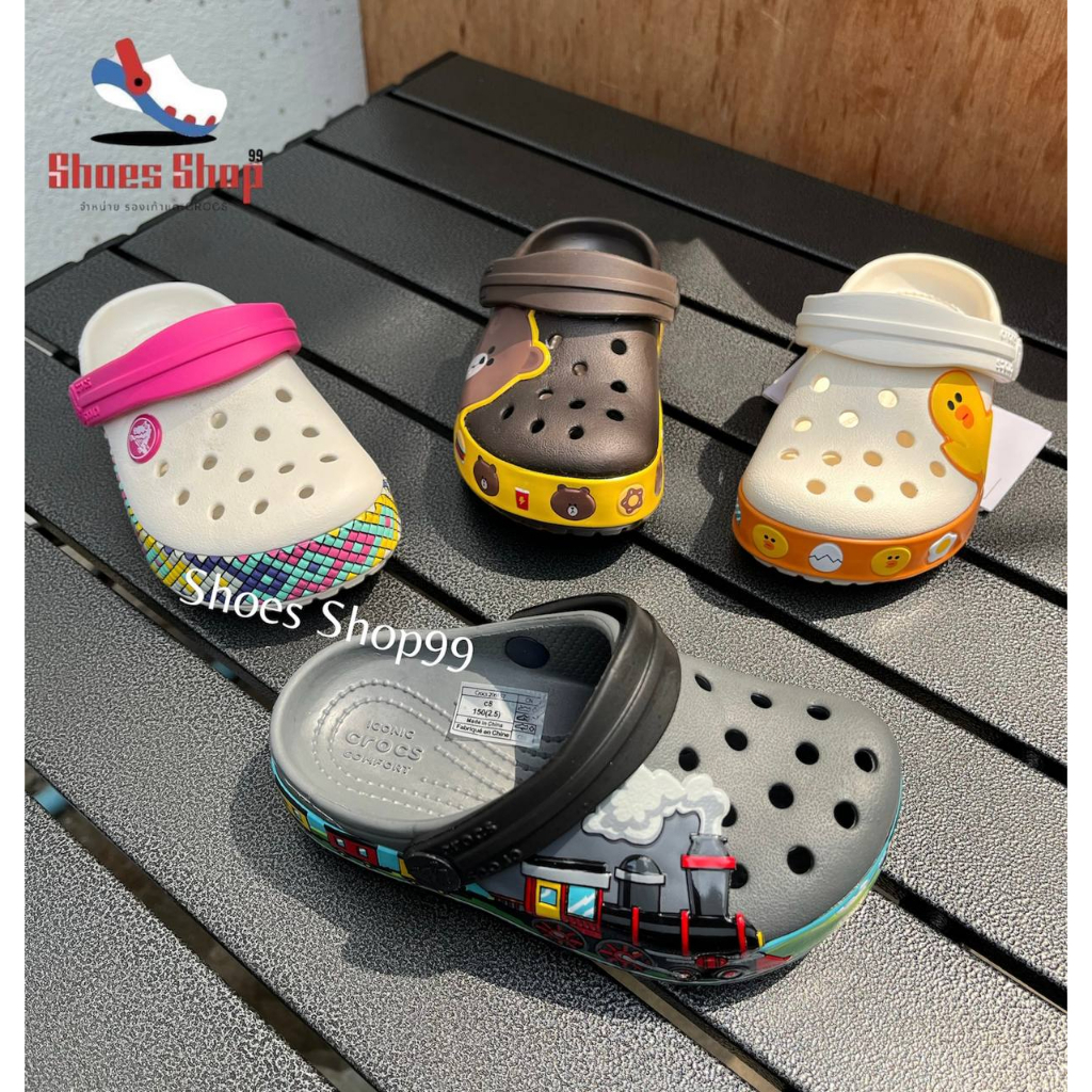 Baby Shoes Crocs kids Band Clog (Ready Stock Ship) | Shopee Singapore