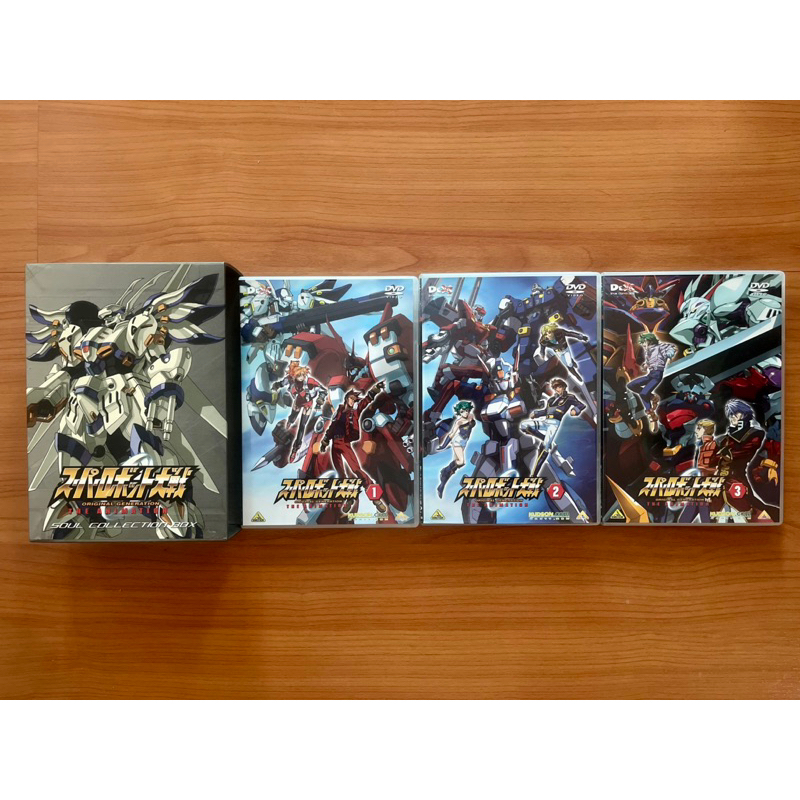 Dvd boxset (2nd Hand) super robot wars (Original Disc) | Shopee Singapore