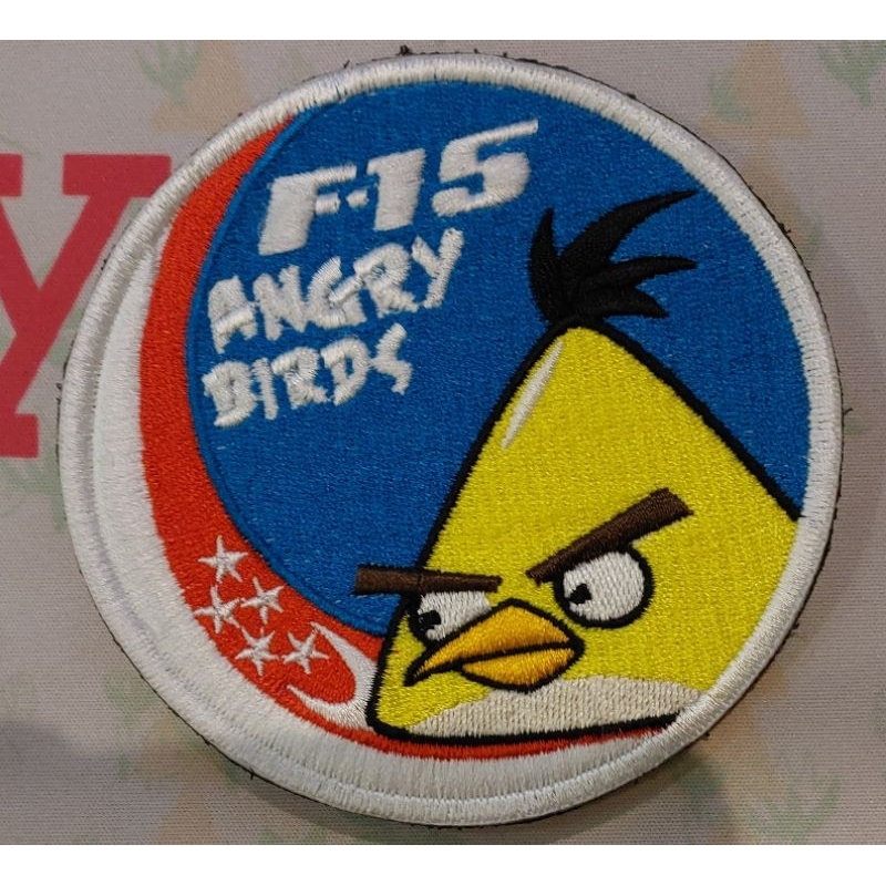 Air Force Arm Singapore ANGRY BIRDS Patch Yellow | Shopee Singapore