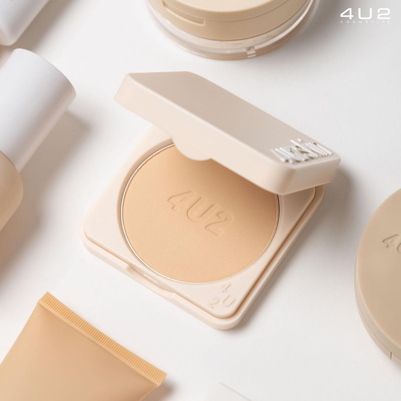 4U2 PRO SKIN LONGWEAR FOUNDATION POWDER SPF50+ PA++++ Smooth Provides ...