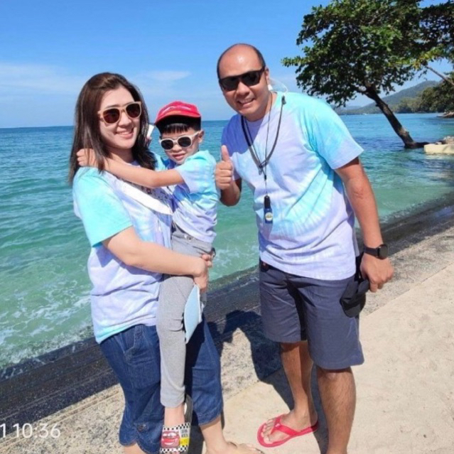 Pastel Tie-Dye Shirt For The Whole Family COTTON Usatm (Blue Lavendor ...