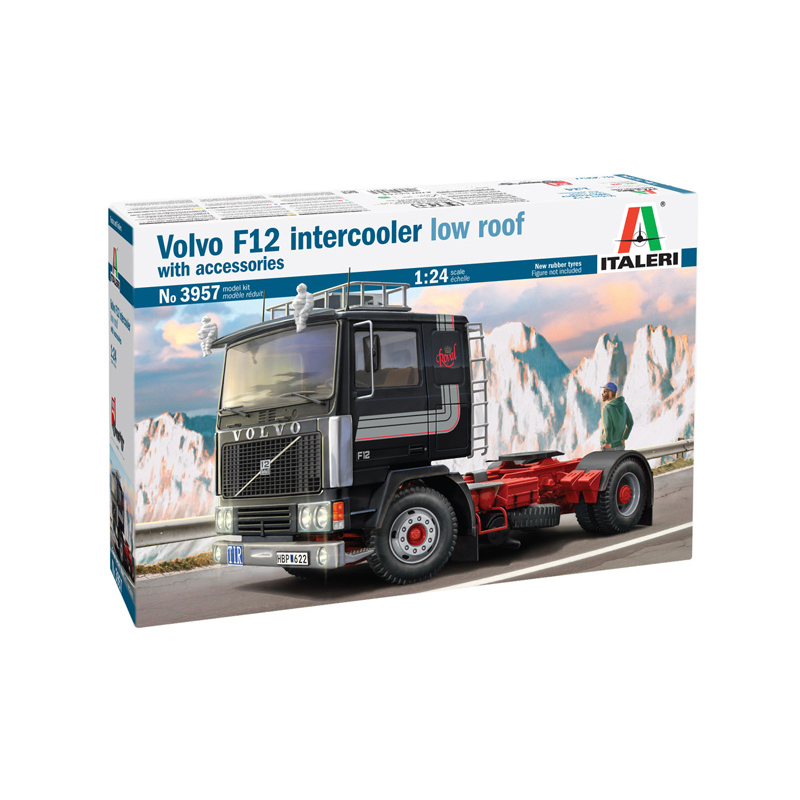 Plastic Assembly Model ITALERI Scale 1/24 Volvo F12 Intercooler Low ...