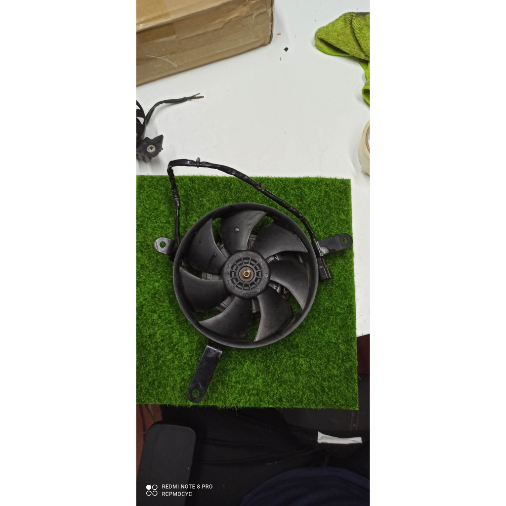 Radiator Fan yamaha R6 FZ6 Cooling 03-09 Used Item With Frame With ...