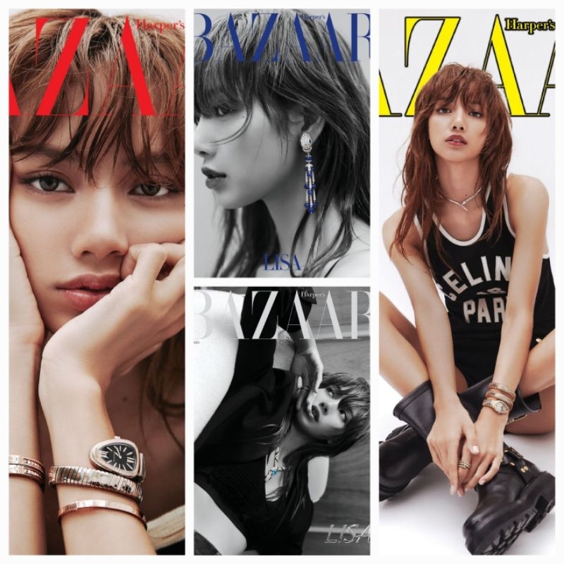 Ready Mee Harper's Magazine Bazaar Korea (2023.06) Cover LISA LISA ...