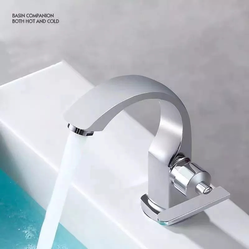 Hand Wash Faucet Basin Bathroom Sink Tap Coated Chrome | Shopee Singapore