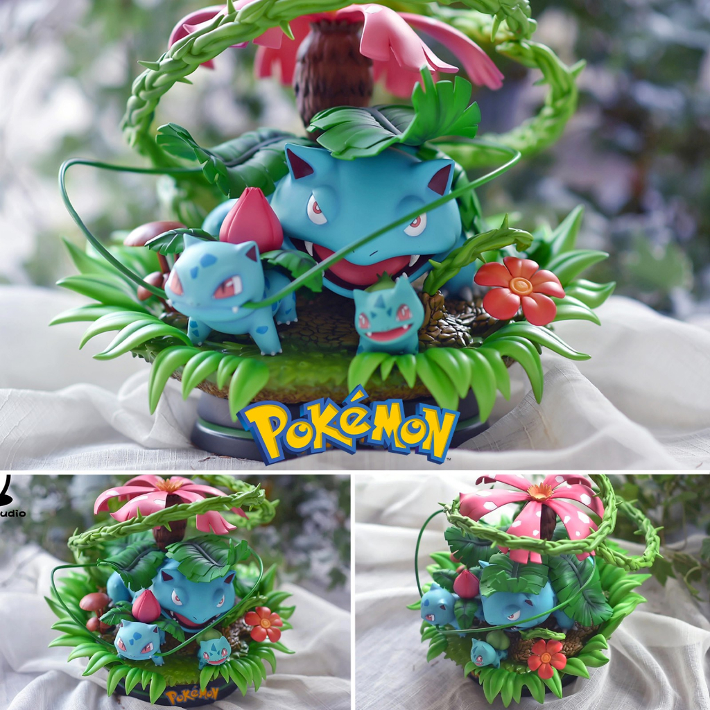 EGG Studio Pocket Monster Pokemon Evolution of Bulbasaur Fushigidane ...