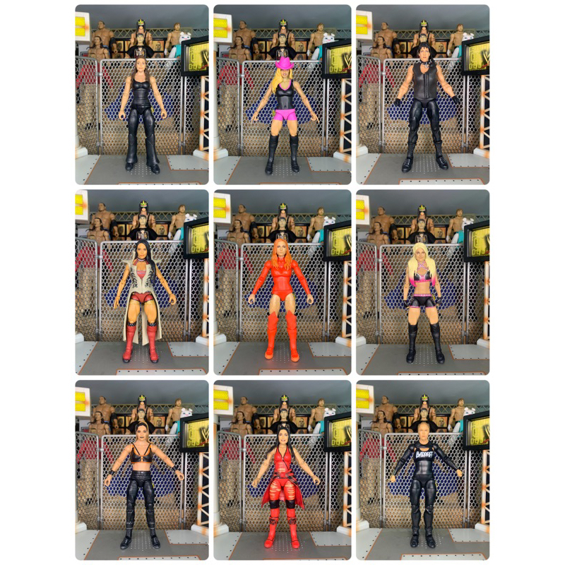 Wrestling Model 6-7 Inches High Elite Divas 2 | Shopee Singapore