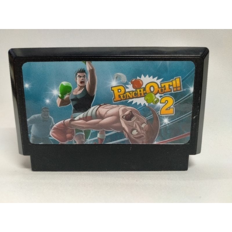 Punch Out 2 Cartridges Famicom IC A New Part Of Boxing Game The First ...
