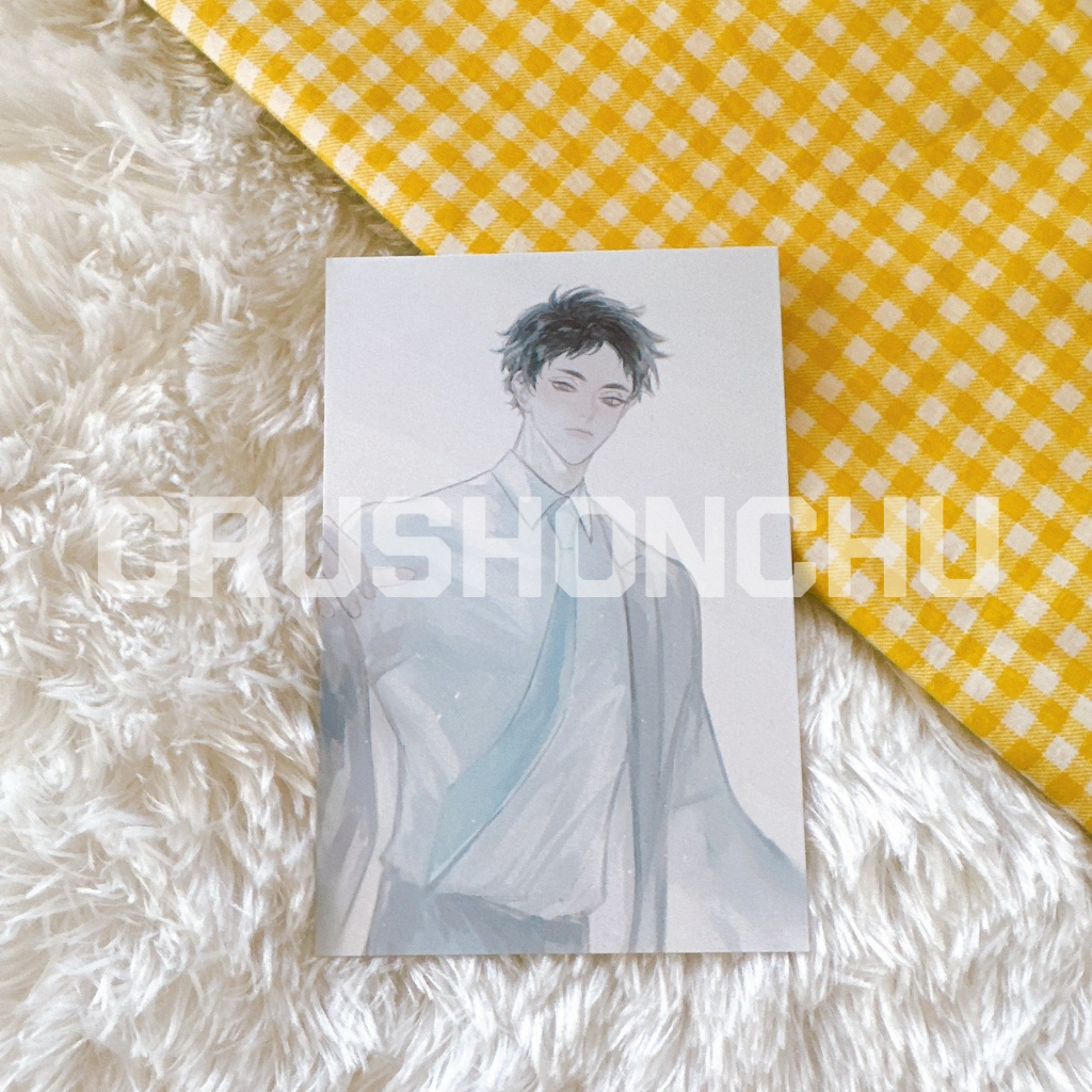 Akashi Kaychi Postcard (HQ/HAIKYUU!/Hi-Q With A Pair Of Blue Slaps ...