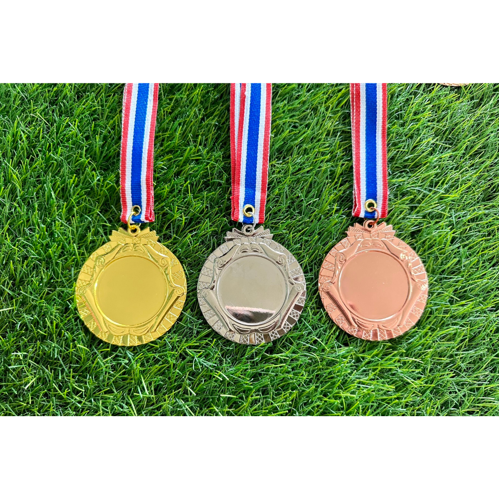 NEW ️ 10 20 A Set Of Aluminum Award Medals With Round Line Size 6.5 cm ...