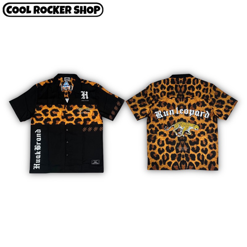 Cool Rocker: Run Leopard Print Tiger Shirt By HuakBrand | Shopee Singapore