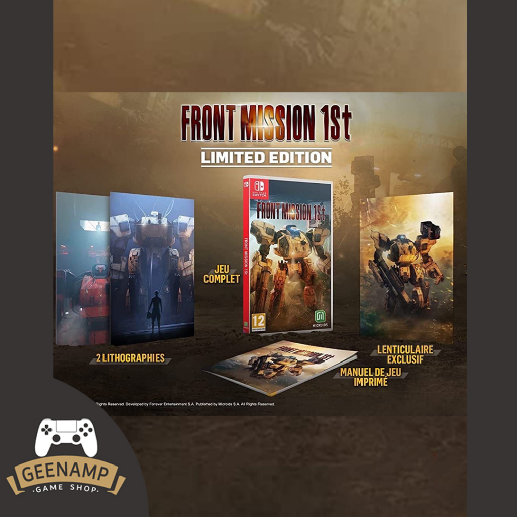 NSW [1st Hand] Front Mission 1st Remake-Limited Edition (EU) (EN ...