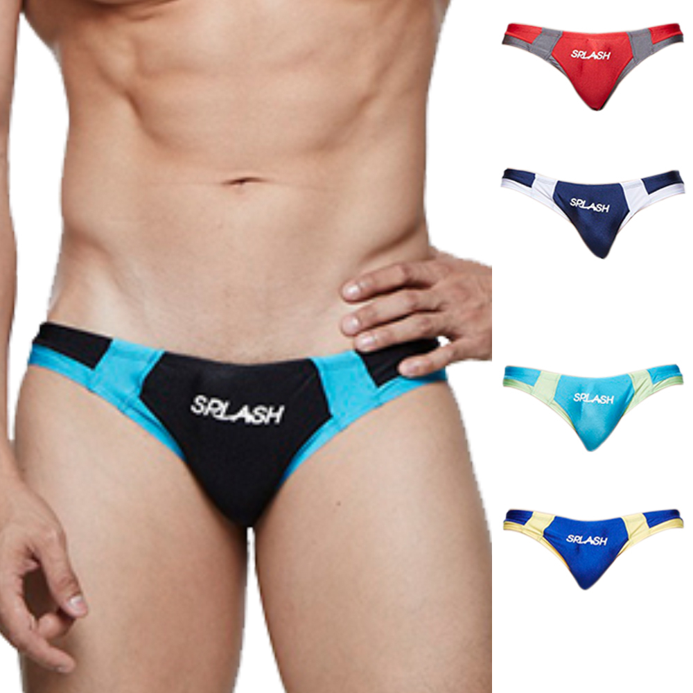 Splash Sexy Men Swim Brief 5 Colors Model Sp013 High Tide Shopee