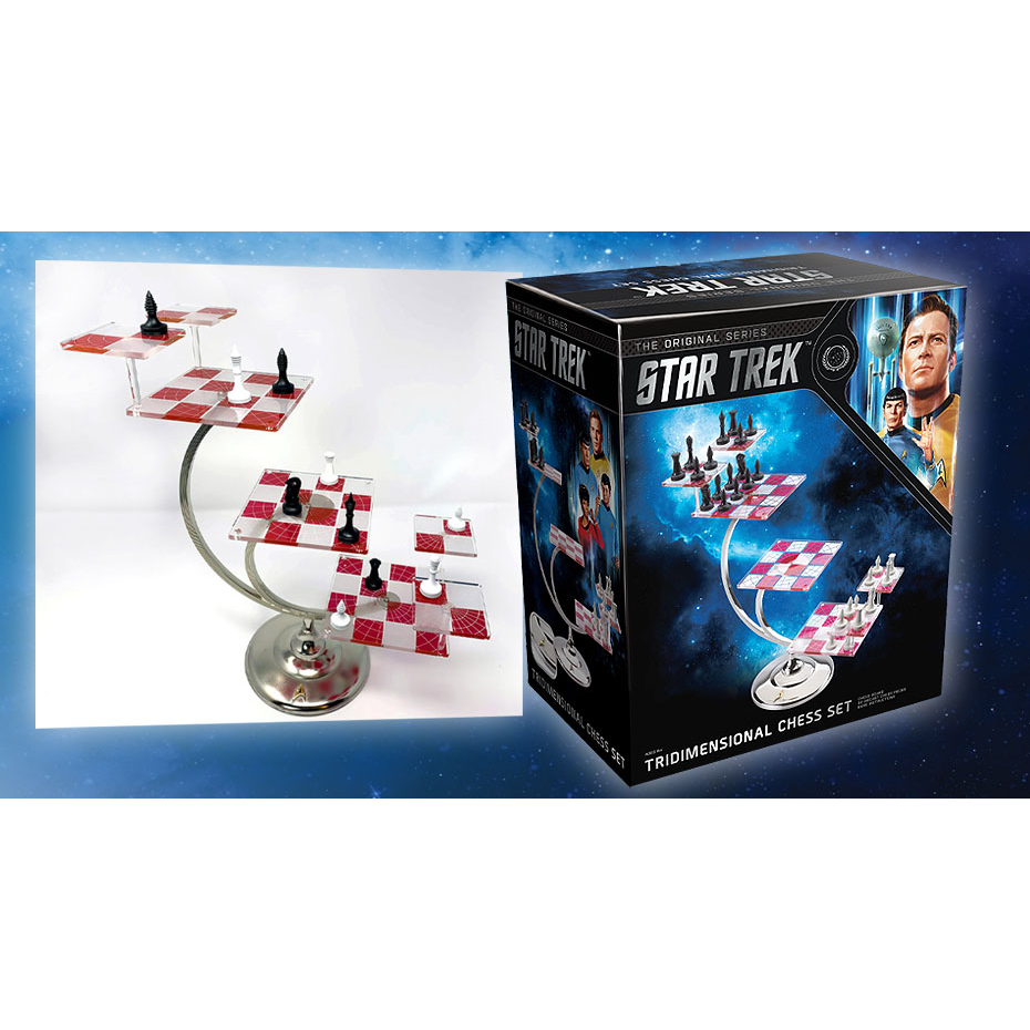 Noble Collection Star Trek Tridimensional Chess Set | Shopee Singapore