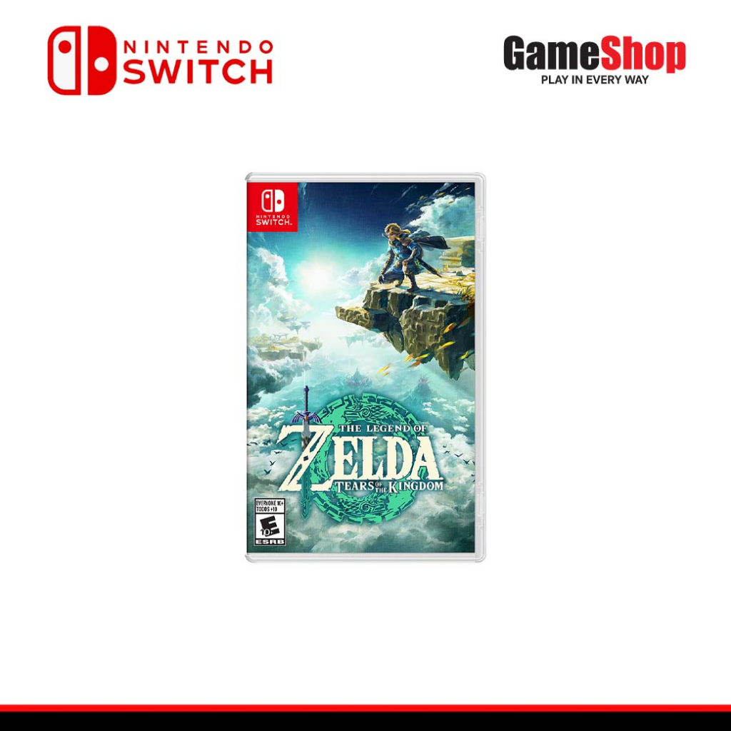 Nintendo Switch: the Legend of Zelda: Tears of the Kingdom Switch Game ...
