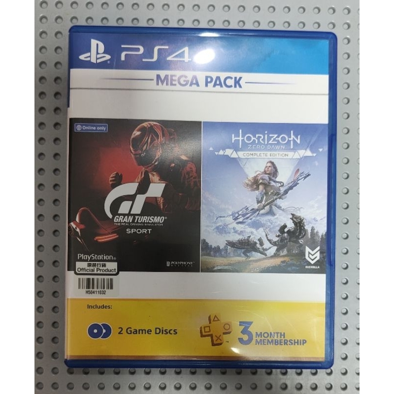 PS4 Game Disc (2nd Hand) MEGA PACK: GT GRAN TURISMO SPORT + HORIZON ...