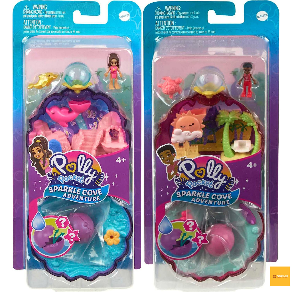 Polly Pocket Sparkle Cove Adventure Compact Playset Adventures In The ...