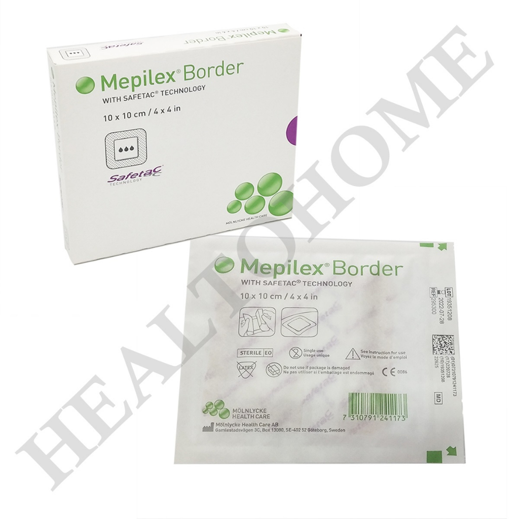 Mepilex Border Flex 10x10 cm Bedsore Patch (Box 5 Sheets) | Shopee ...