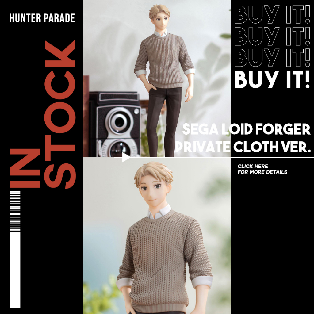 SEGA Spy x Family-Loid Foger (Loid Figure Family) | Shopee Singapore