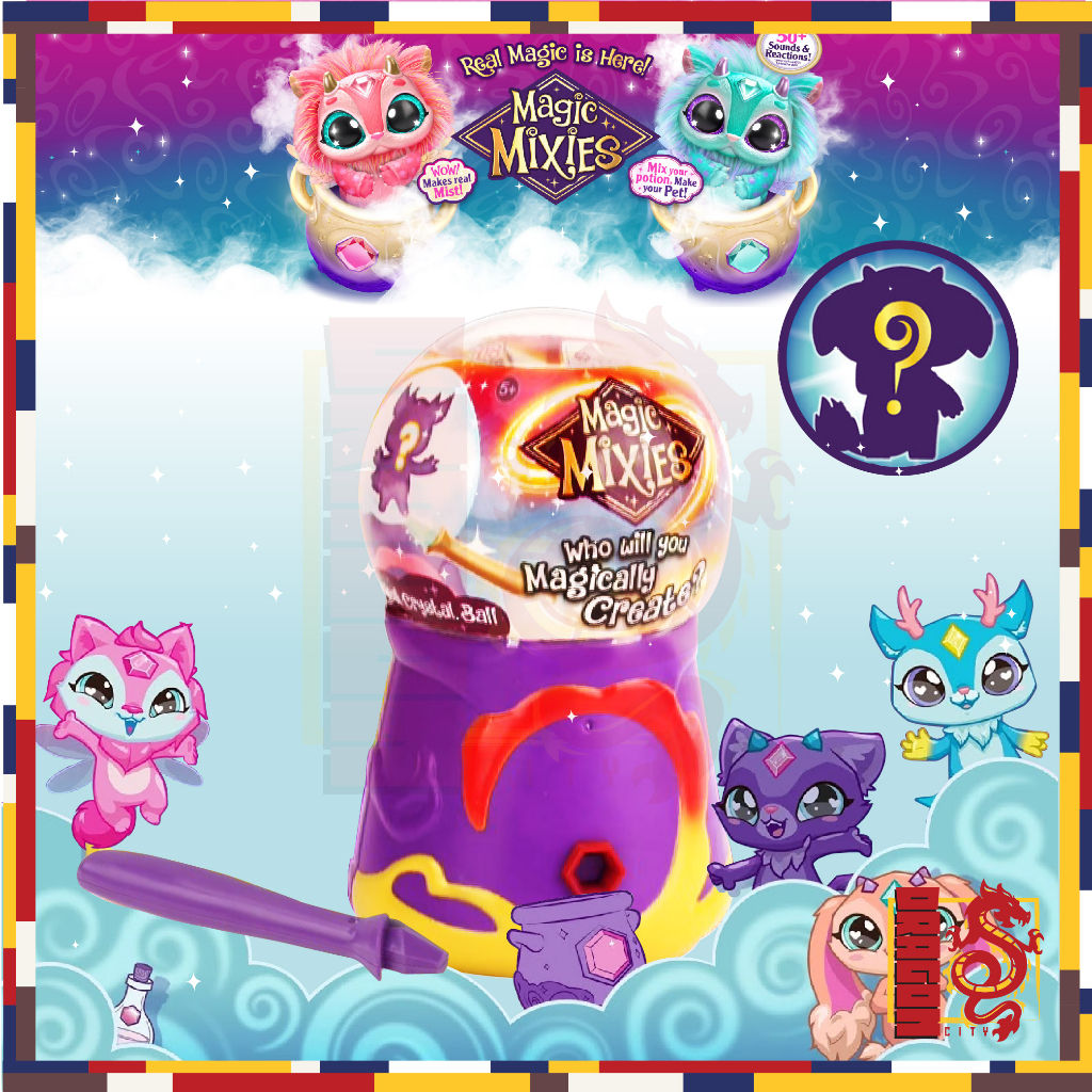 Surprise MAGIC Orb. Doll MIXIES Mix Random Inside Cute Crystal Ball ...