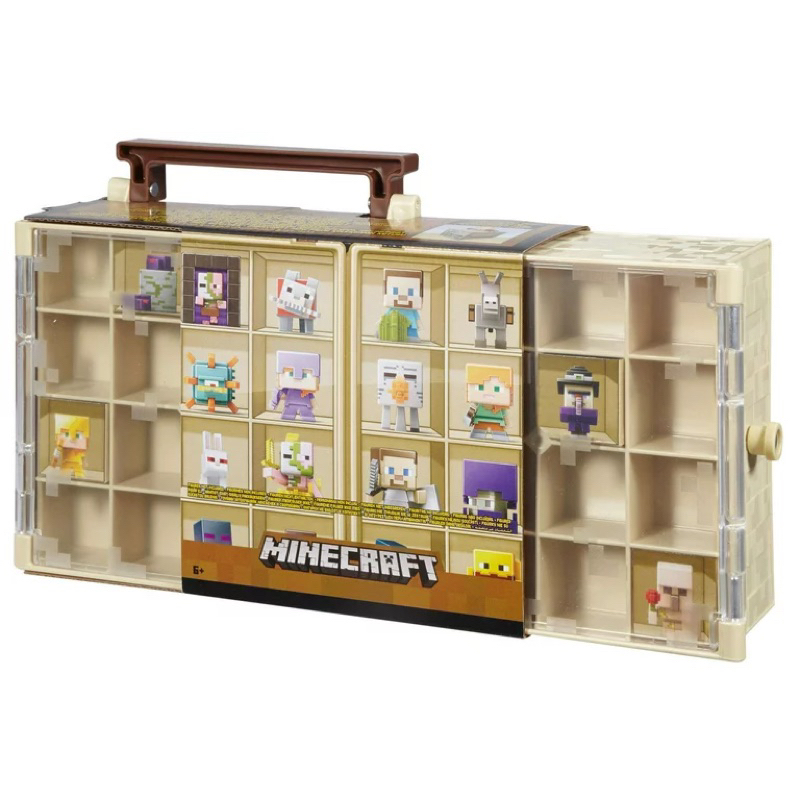 Mattel Minecraft Mini Figure Collector Case Only Box New | Shopee Singapore