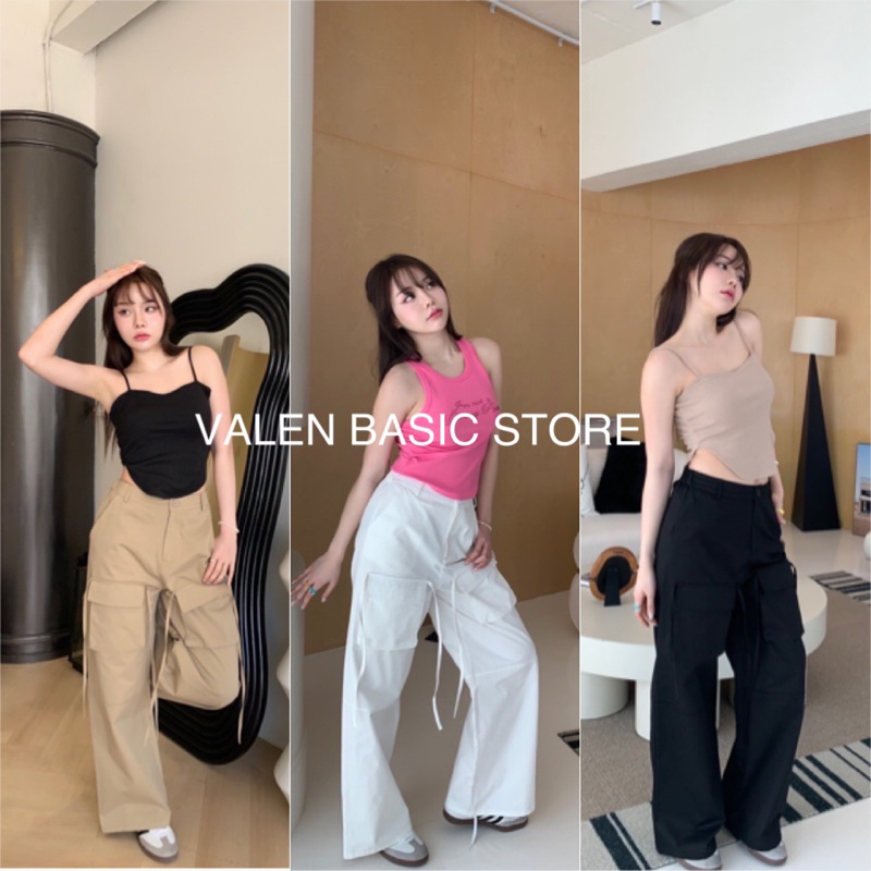 Valen basic store CARGO Pants "CARGO PANT" | Shopee Singapore