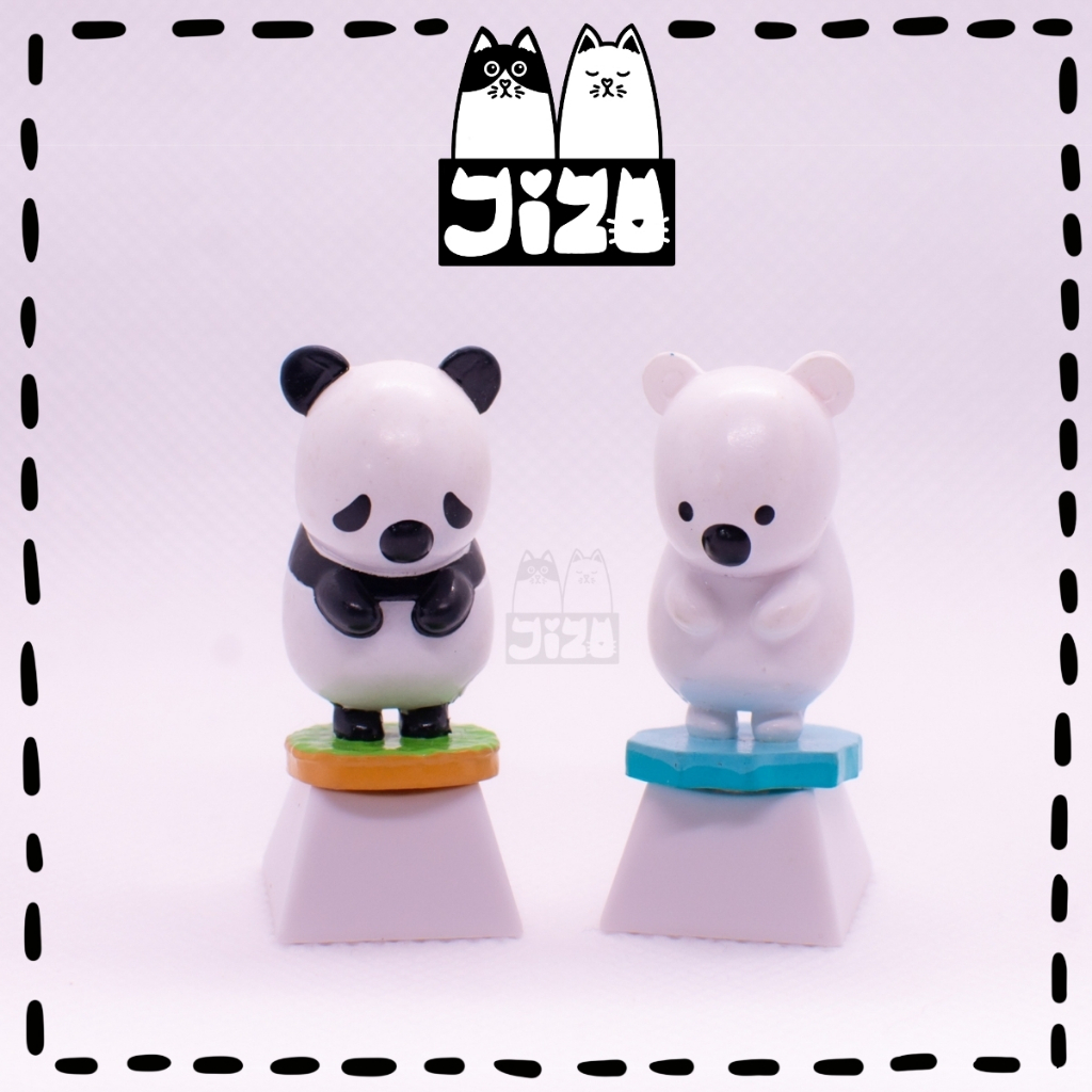 Keycap Duo Bear Keyboard Panda & Ice (Free Gift Available While The ...