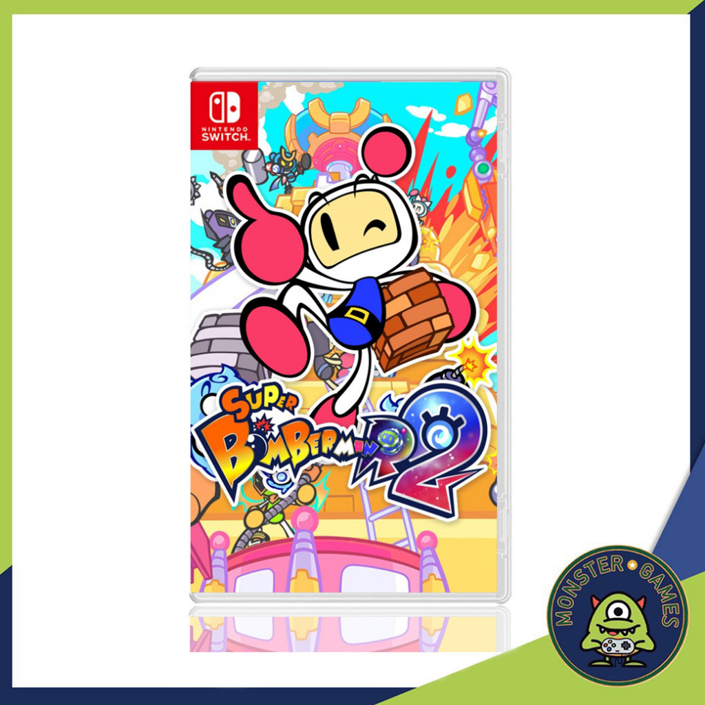 Super Bomberman R 2 Nintendo Switch Game Original Disc 1st Hand ...