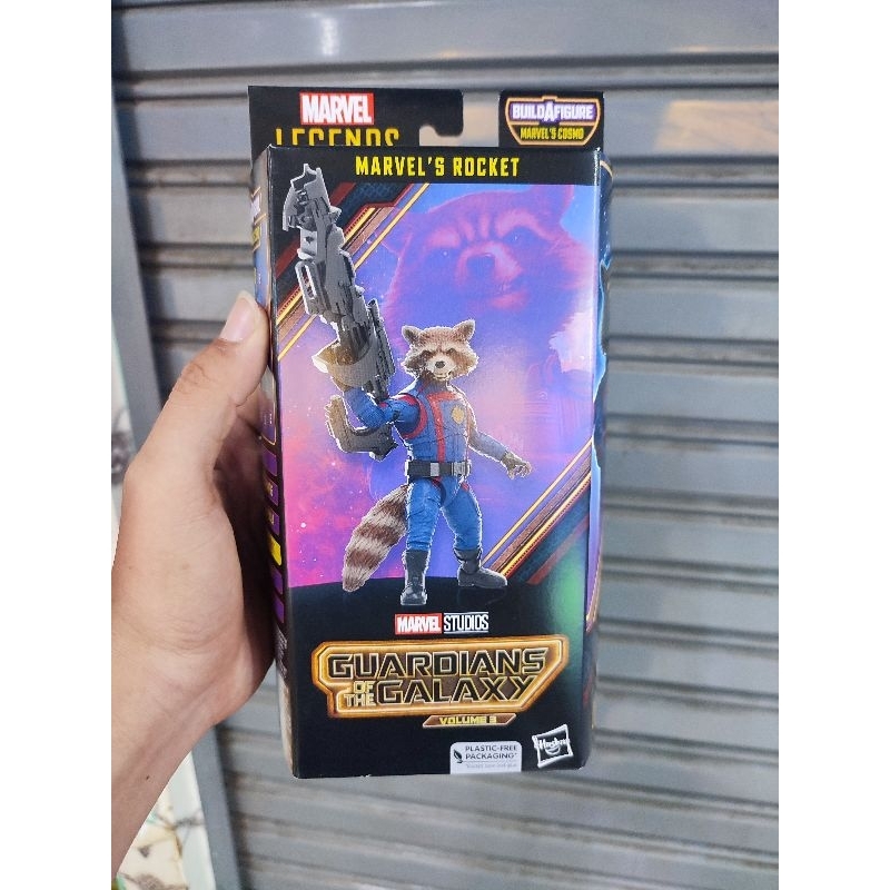 Marvel Legends Rocket Raccoon Guardians of the Galaxy Vol. New 3 Cosmo ...