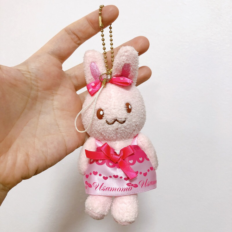 Usamomo Rabbit Doll Keychain Collectible Model Genuine License | Shopee ...