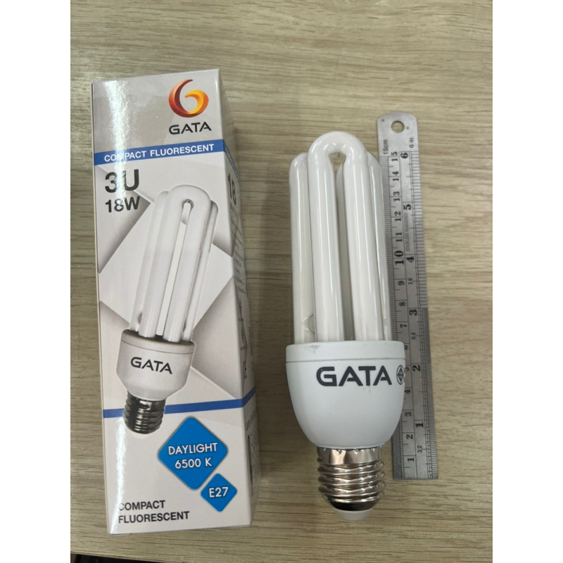 Chopsticks Bulb 3U 18w White Light Gata 6500K E27 | Shopee Singapore